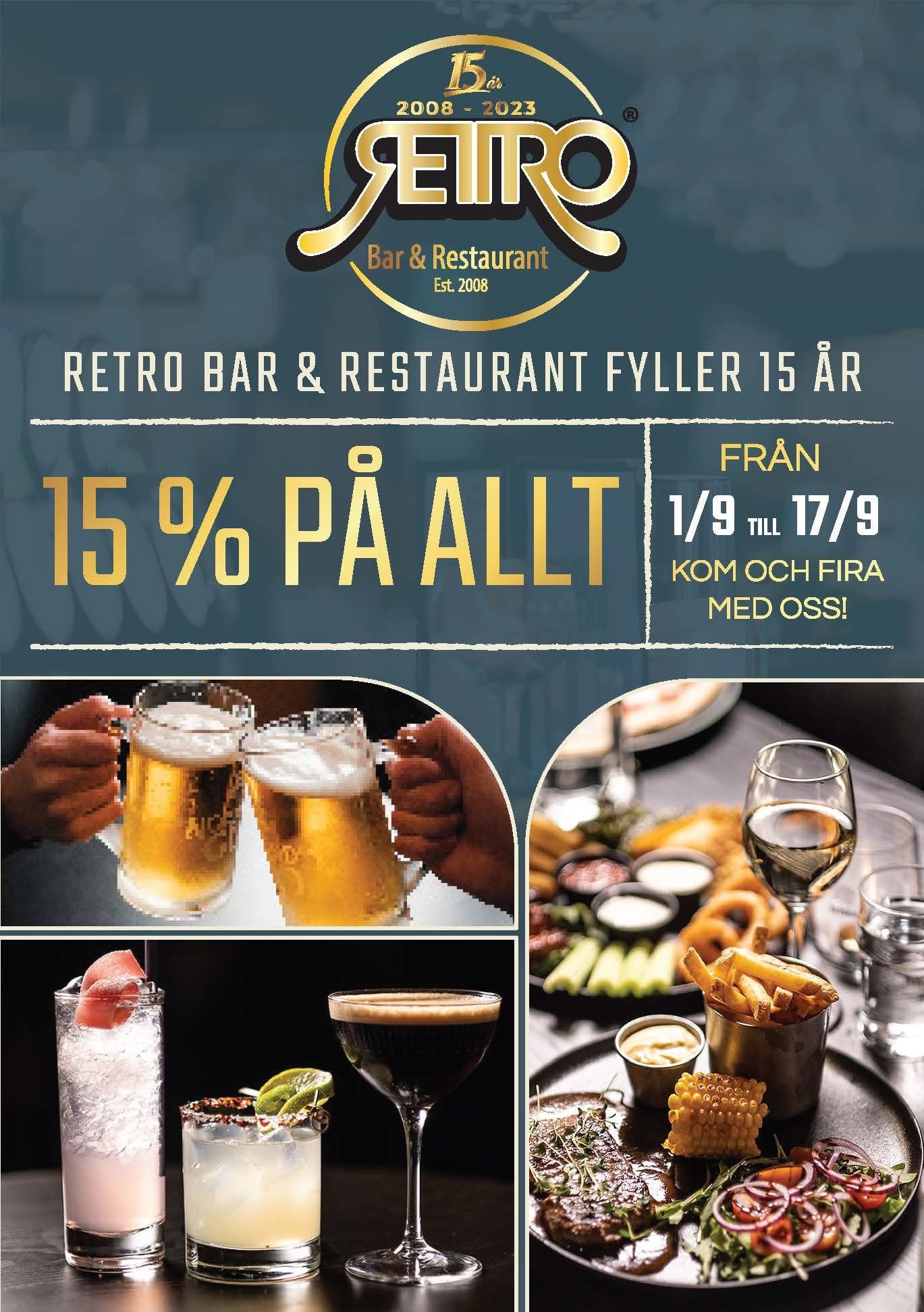 Retro Kungsholmen – Restaurant & sports bar at Fridhemsplan