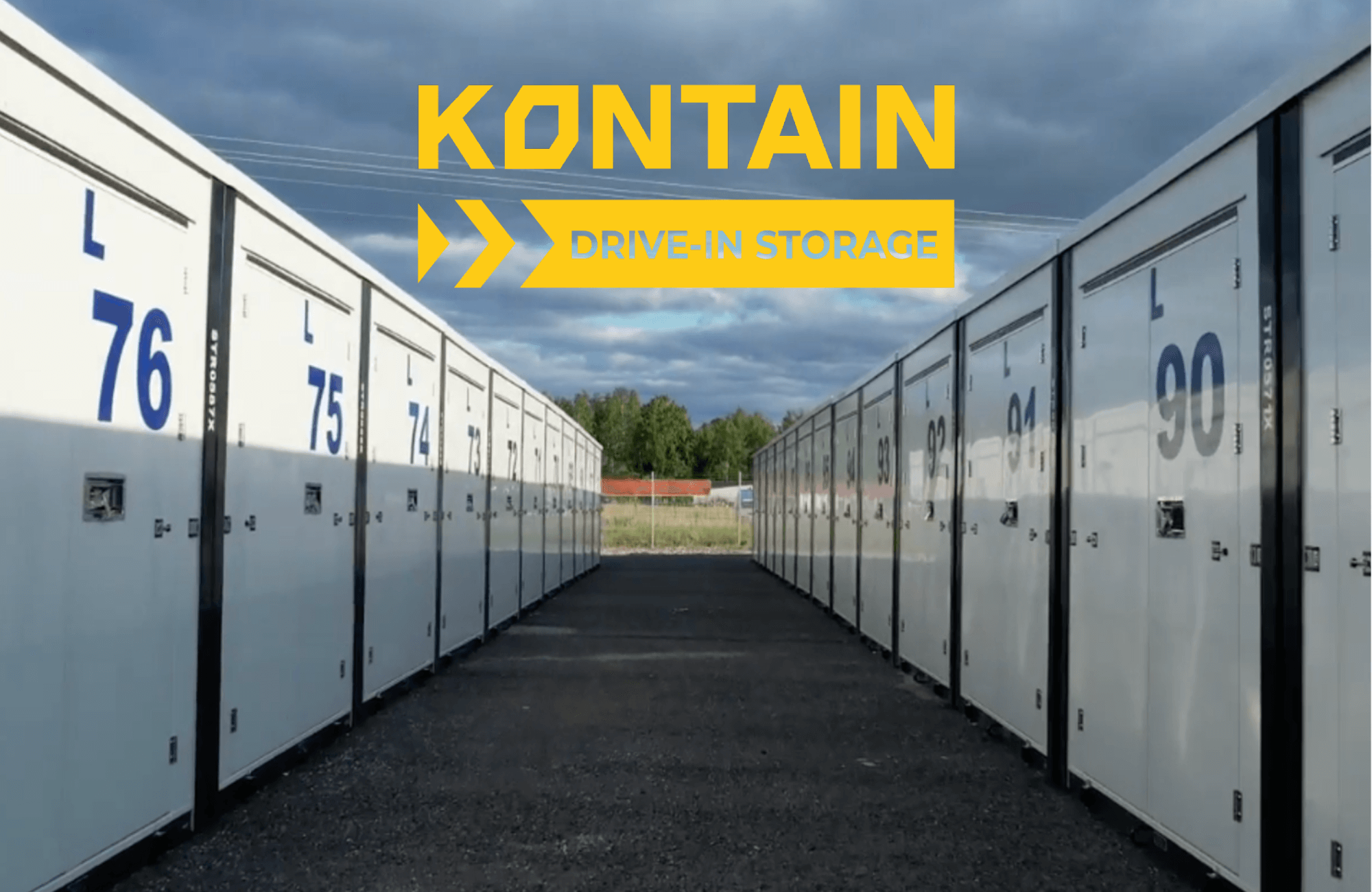 Hyr förråd i Västerås – Drive-in magasinering