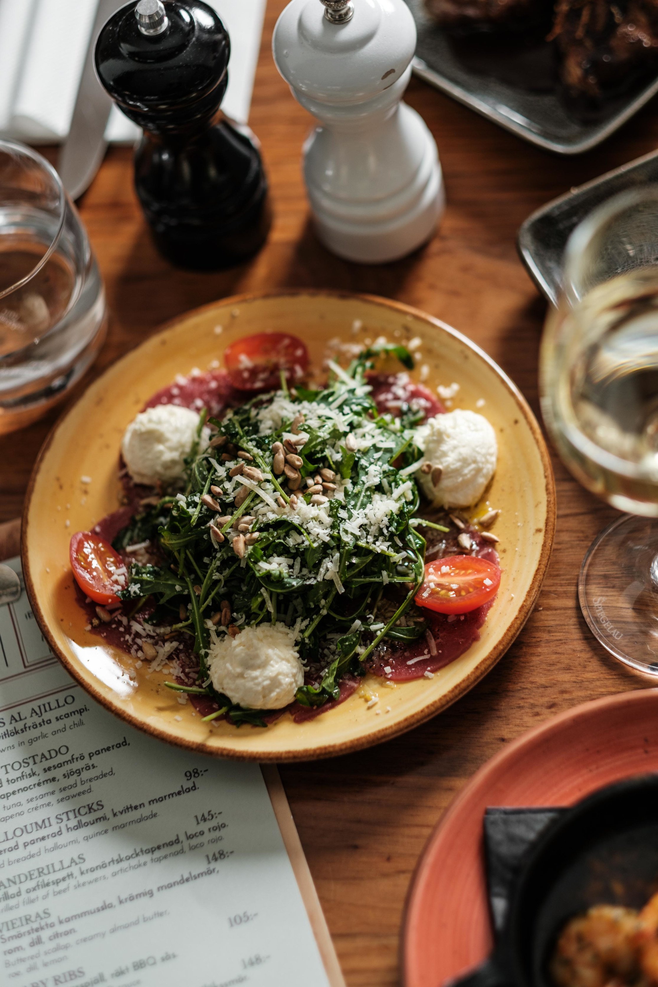 Meny | Exit Lounge & Bar